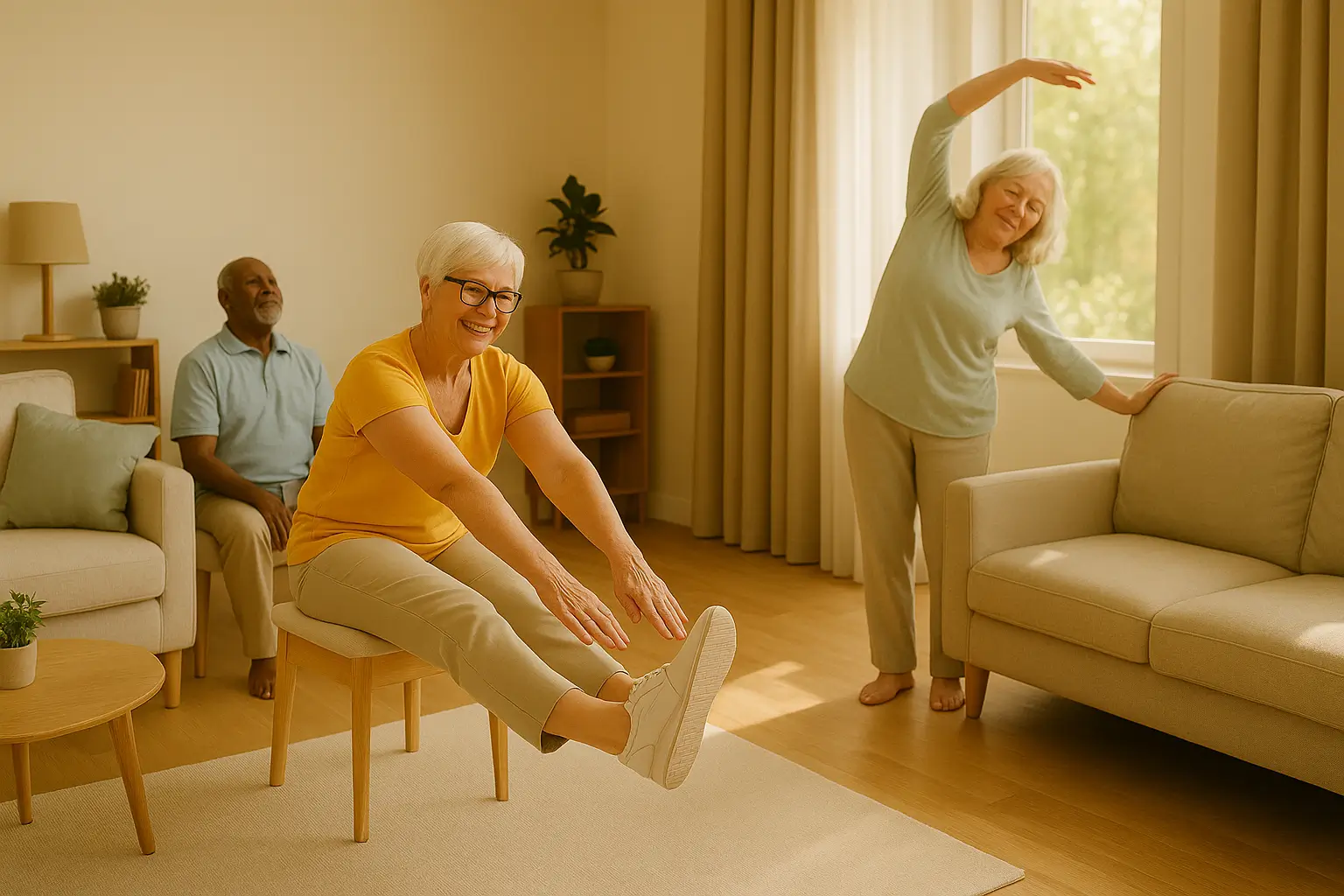 Morning Stretches for Elderly: Gentle 10-Min Routine